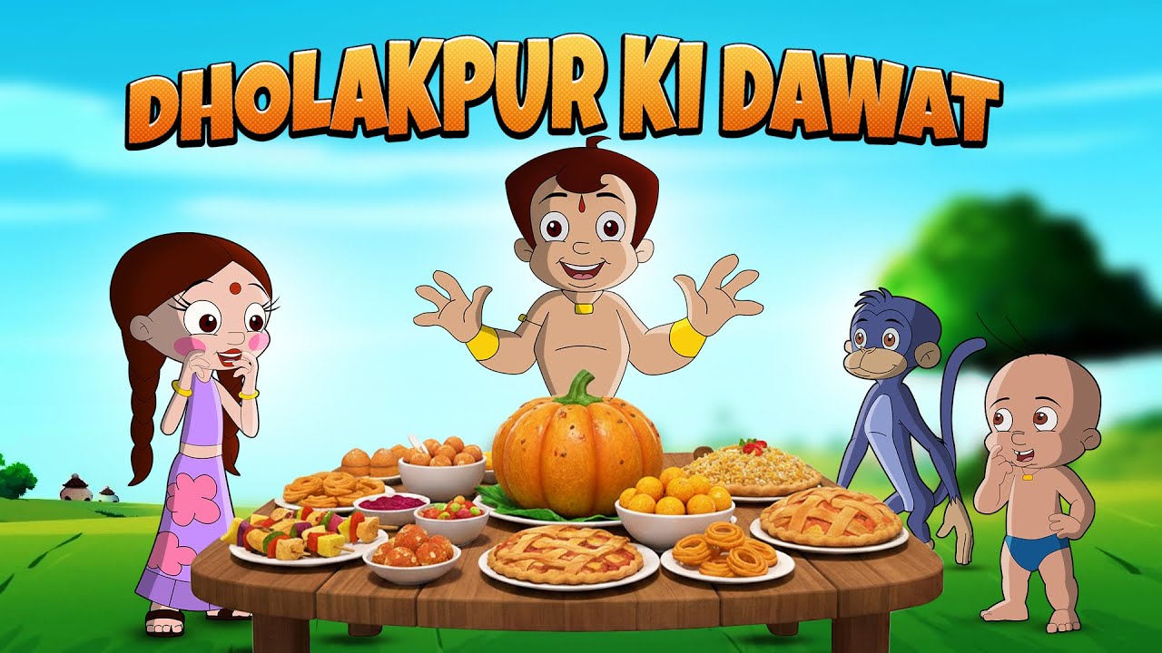 Chhota Bheem - Dholakpur Ki Dawat | Thanksgiving Special Cartoons ...
