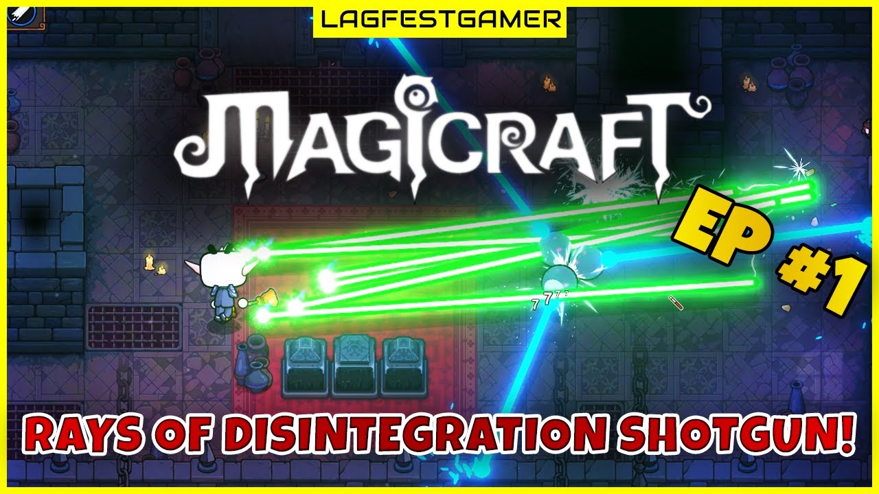 Insane Ray of Disintegration Build! | Magicraft Gameplay Ep #1 - YouTube