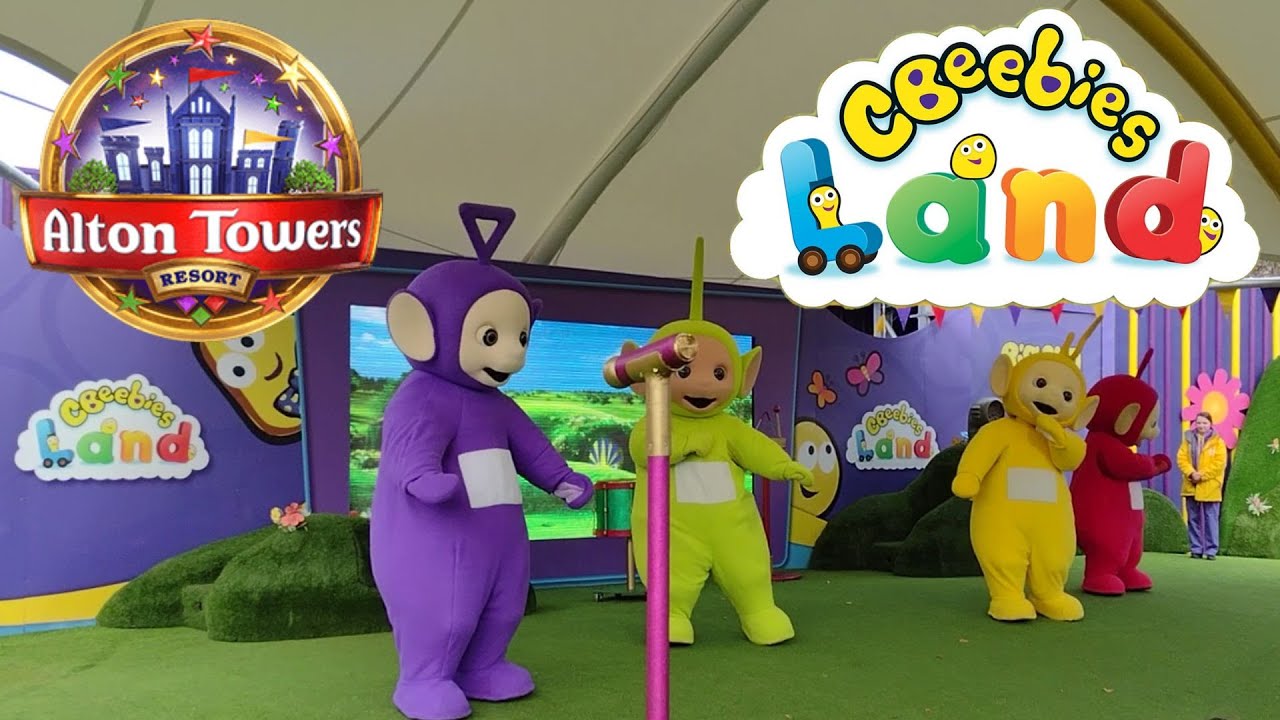 Teletubbies Big Band Live Show CBeebies Land 2023 at Alton Towers ...