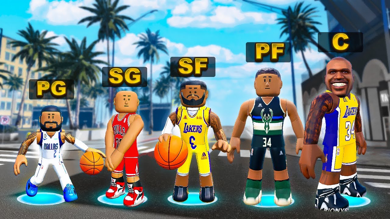 Winning a Game with EVERY NBA player on Roblox Basketball in 1 Video ...