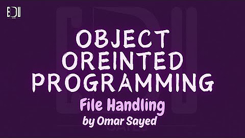 Object Oriented Programming - YouTube