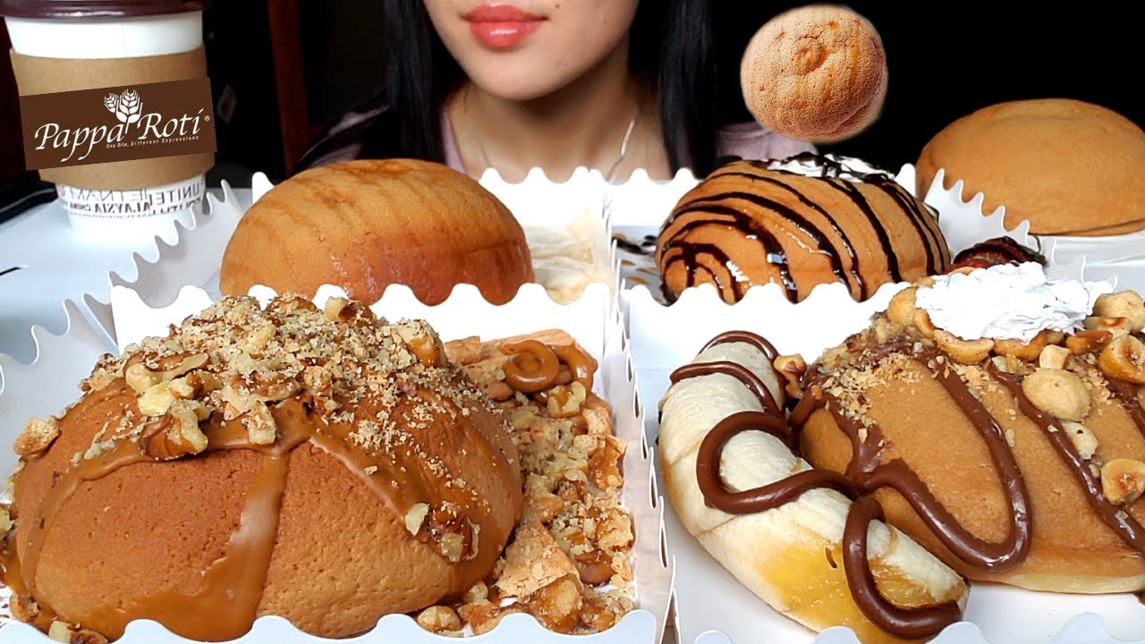 ASMR COFFEE BUNS || PAPPAROTI KOPI ROTI CARAMEL COFFEE BUNS - YouTube