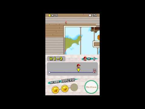 NSMB DS custom airship level - YouTube