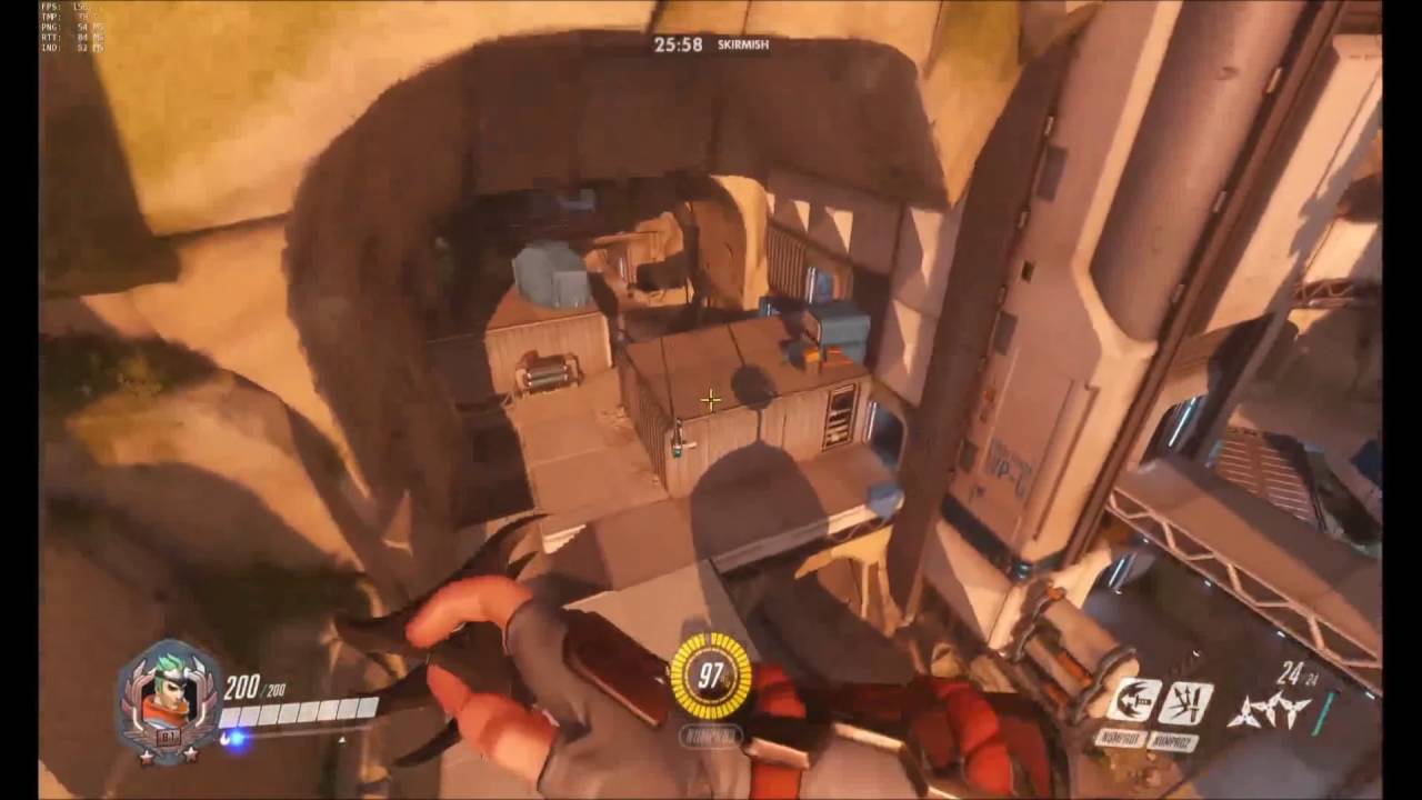 Overwatch Genji Ledge Jump training - YouTube