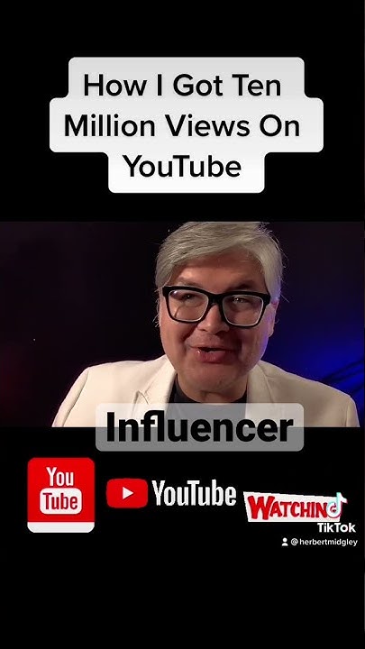 How I Got Ten Million Views On YouTube #YouTubeInfluencer #Influencer #10millionViews - YouTube
