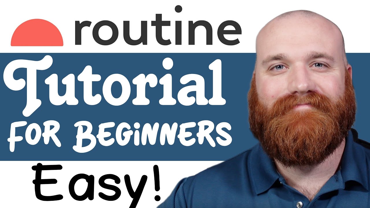 Routine App Tutorial For Beginners | How To Use Routine App - YouTube