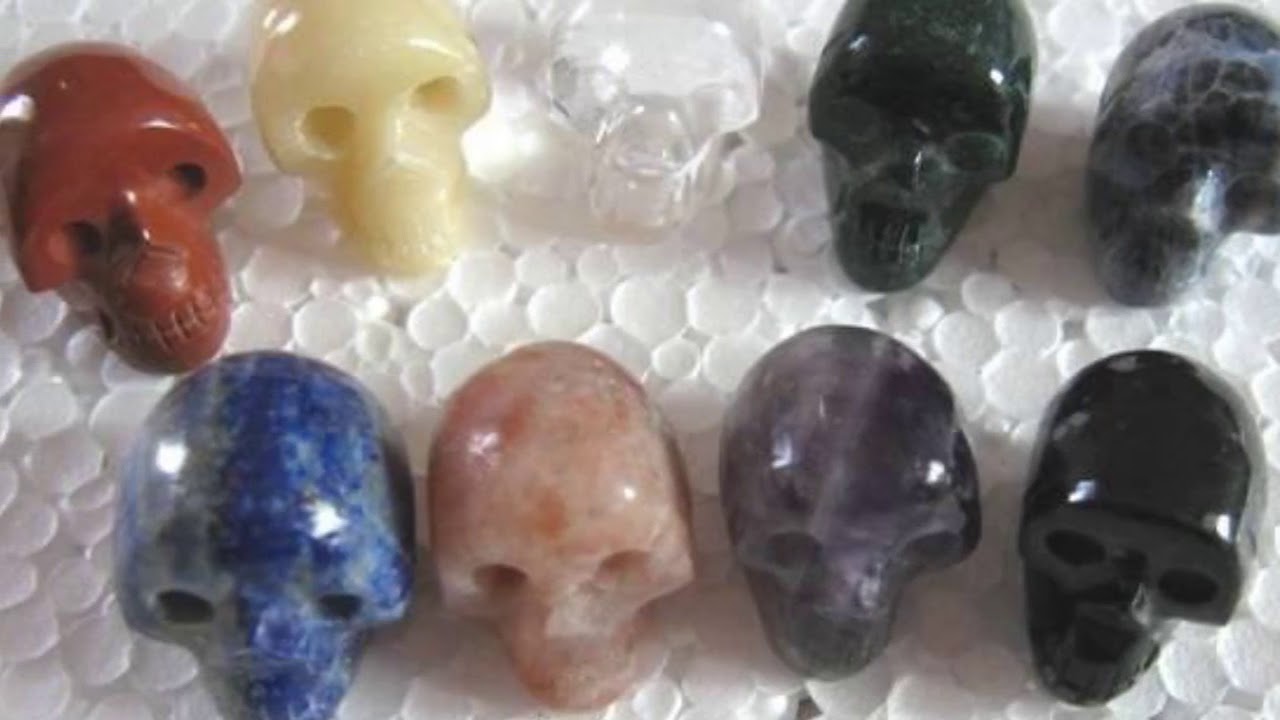 Gemstone Skulls | Crystal Skulls for Sale | Kabeer Agate - YouTube