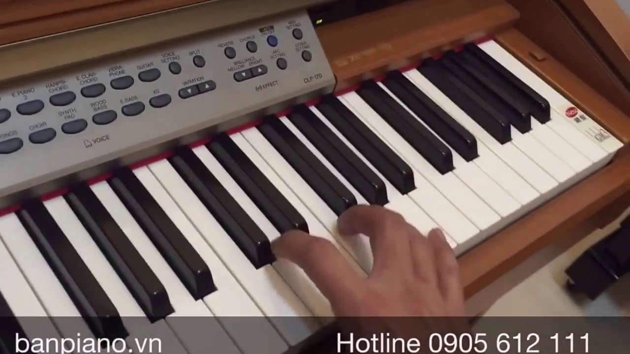 Đàn Piano Yamaha Clavinova CLP-170 | Blessed Music | 0905 612 111 ...