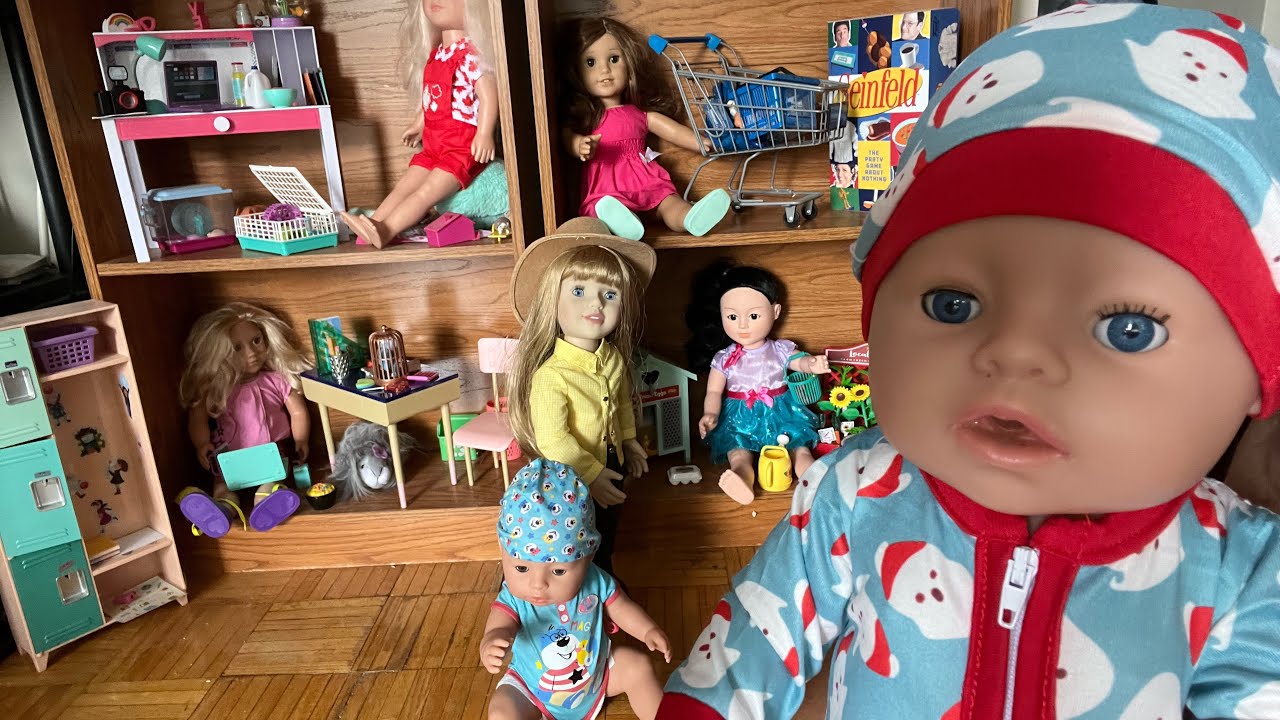 Baby born Kevin gets a new outfit - YouTube