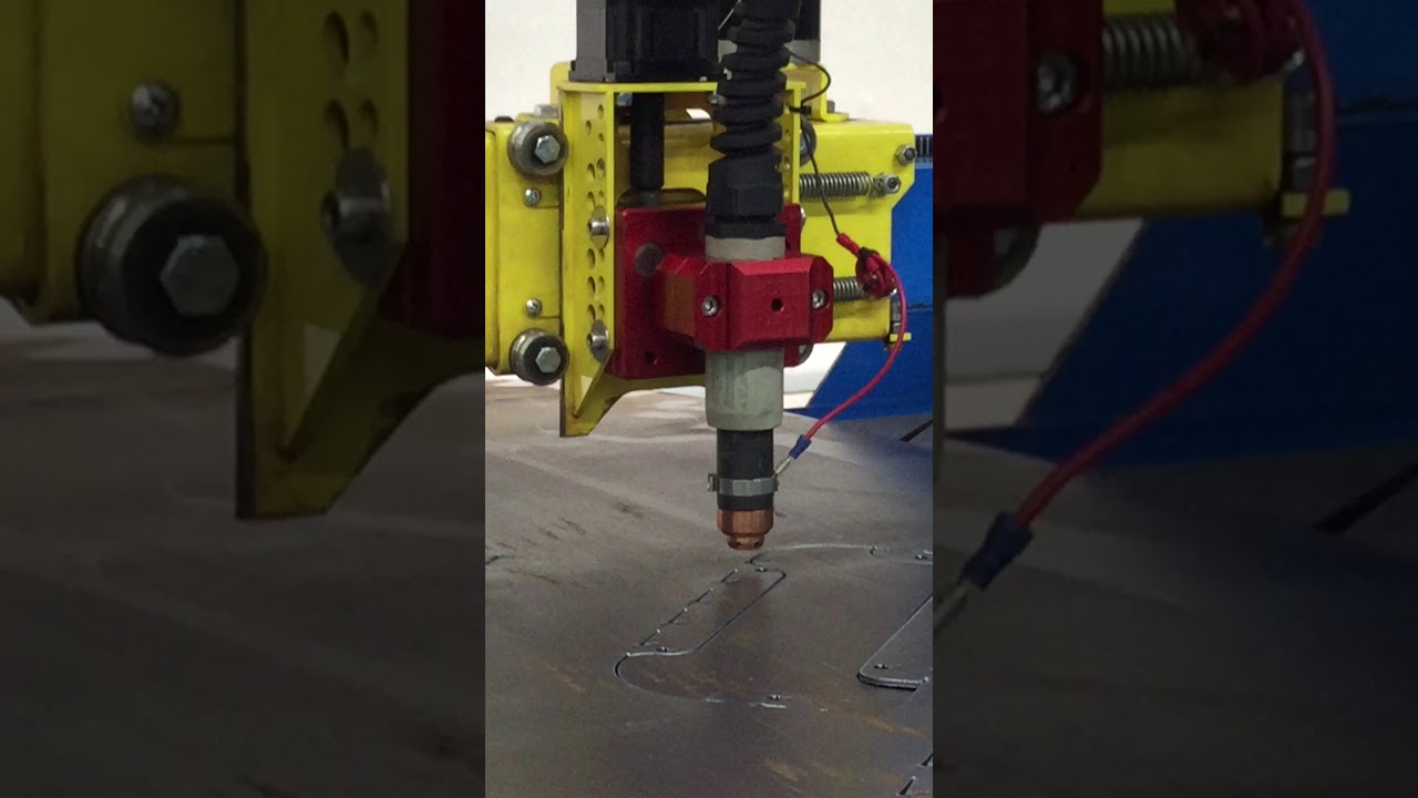 PlasmaCam Z axis motion problem - YouTube