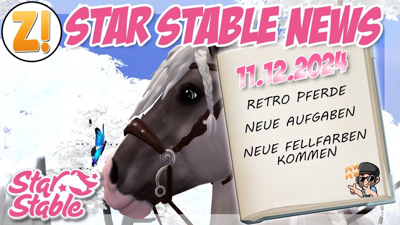 WINTER EVENT 2024/ RETRO WINTER PFERDE [SSO NEWS][11.12.2024] - YouTube