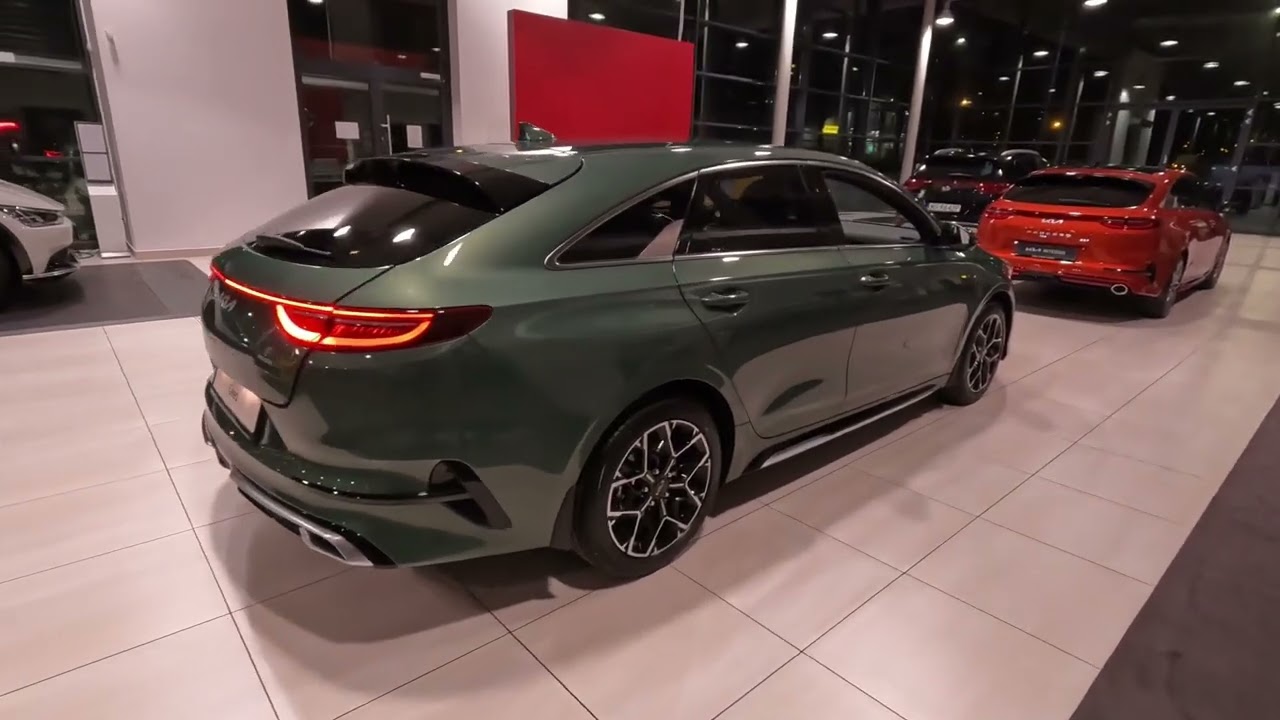 Kia Proceed 2022 | GTLine | w kolorze Experience Green | Prezentacja PL ...
