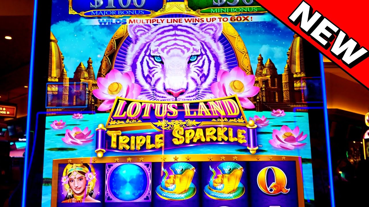 THE NEW LOTUS LAND TRIPLE SPARKLE!!! * MULTIPLIERS IN THE BASE GAME ...