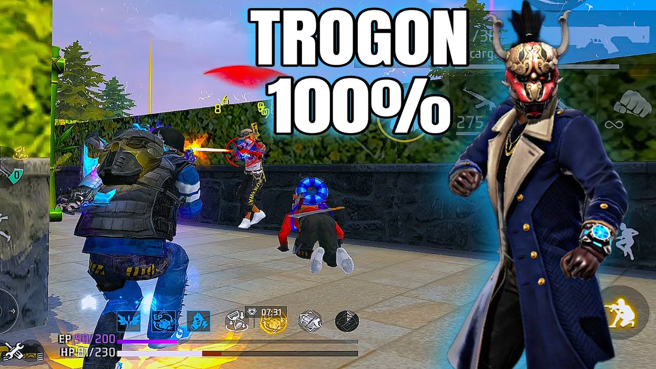 Jugador BETA juega con la MEJOR skin de TROGON - YouTube