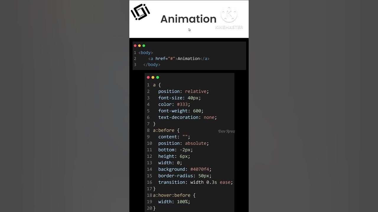 Easiest Way To Animate Text On Hover Under 20 Sec Dev Area Coding Csstricks Html 3332