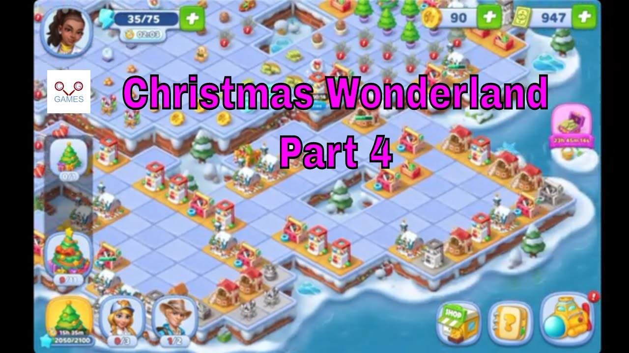 Merge County - Christmas Wonderland - Part 1.4 - Walkthrough - FULL ...