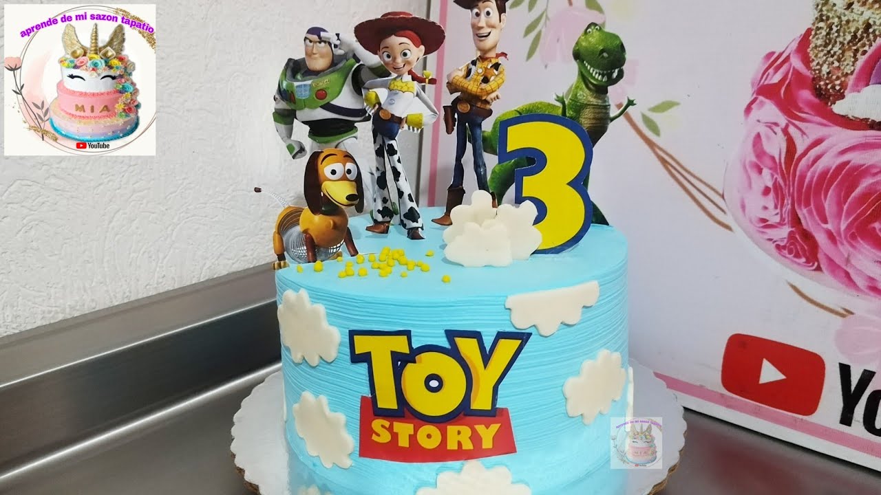 pastel de Toy Story | Toy Story cake | cómo hacer una torta de Toy ...