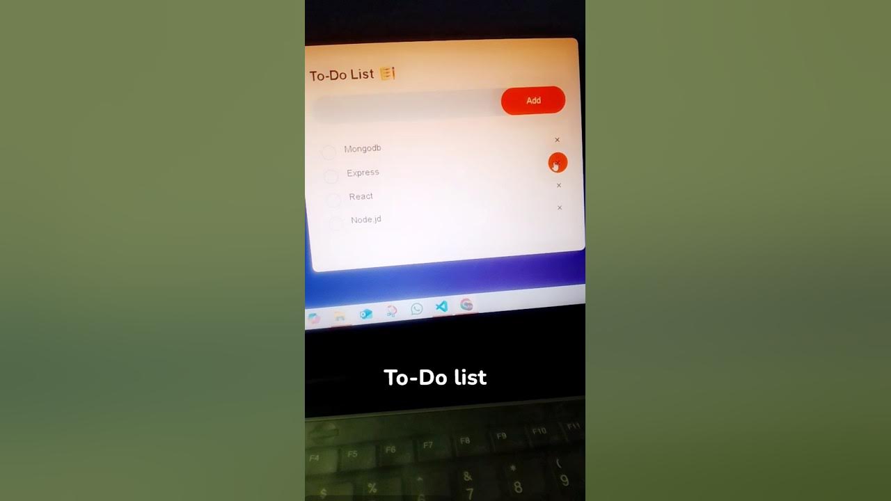 To-do list #punjabi#song#newsong#coder#coding#html#css#javascript#react#project#codinglife# ...