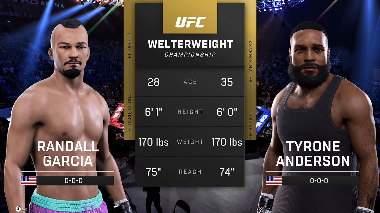 Global Fighting Rivals: Fight Night 5: Randall Garcia (1) vs. Tyrone Anderson (2) - YouTube