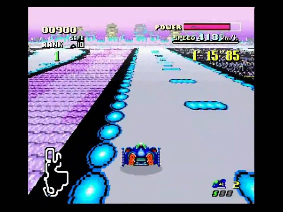 F-Zero SNES Custom Track White Land - YouTube