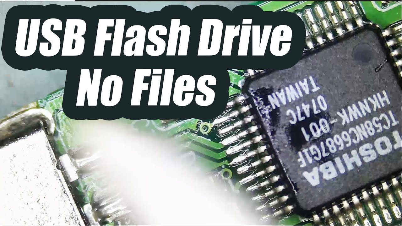 When customers underestimate your work - USB Flash Drive Error & No ...