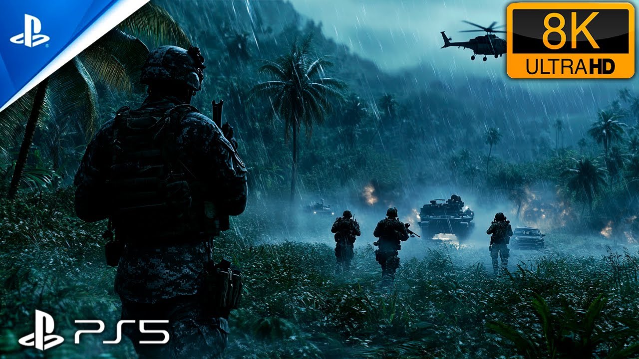 Stealth Operation in the Jungle | Call of Duty Ghosts | IMMERSIVE ULTRA Graphics Gameplay | PS5 ...