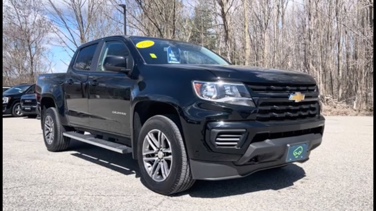 2021 Chevrolet Colorado WT 3.6L V6 Crew Cab - YouTube