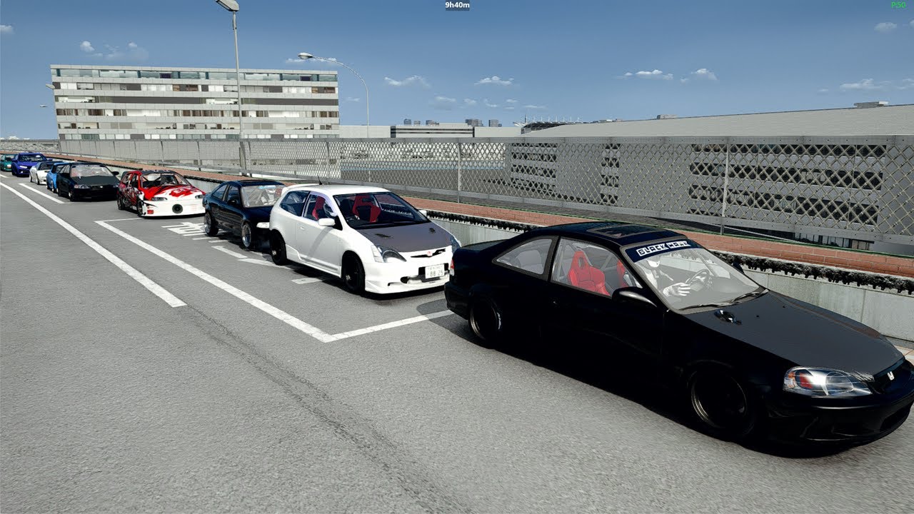 1100HP K20 EM1 Civic - Honda Street Racing (Rolls/Digs) & Cruise on ...