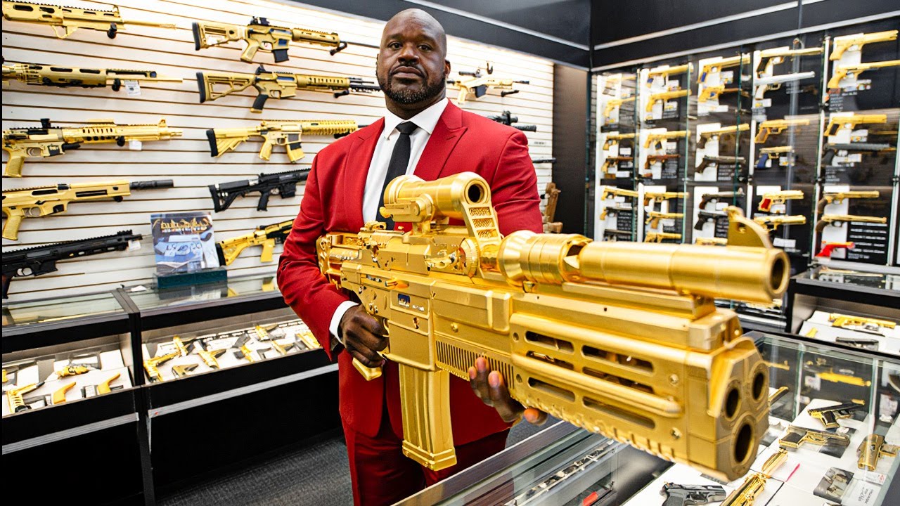12 NBA Players' Most Insane Weapons Collections - YouTube