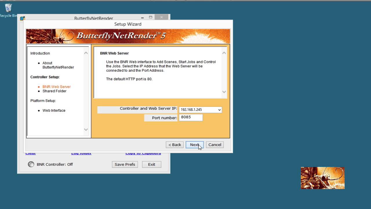 BNR5 - Setup ButterflyNetRender - BNRStart - YouTube
