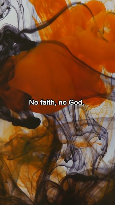 "Faith is the substance of things hoped for. The evidence of things not seen" Hebrews 11:1 - YouTube