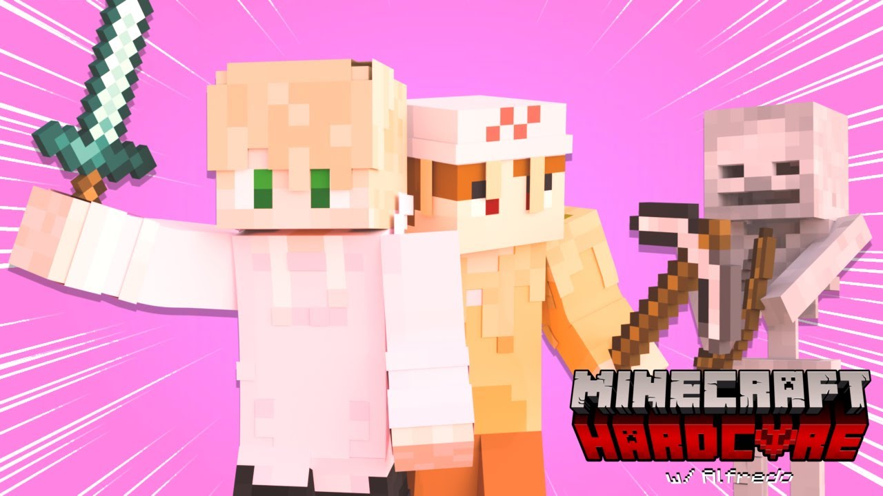 3 Lives Hardcore Minecraft (ft.@TastyAlfredoPasta) - YouTube