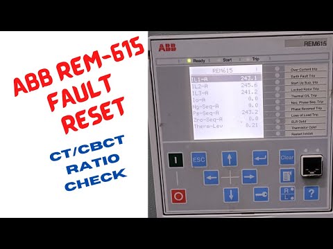 ABB REM 615 RELAY SETTINGS DESCRIPTION - YouTube