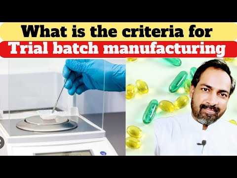 trial batch manufacturing process | voice of kayani - YouTube