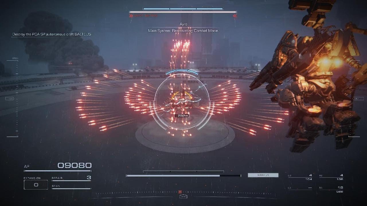 AC6 Balteus Boss Fight - YouTube