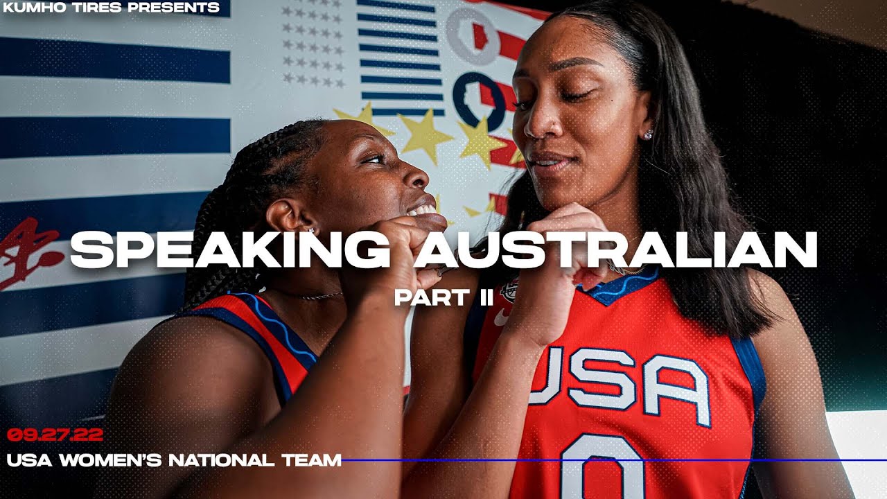 Speaking Australian Part II // USA WOMEN'S NATIONAL TEAM - YouTube