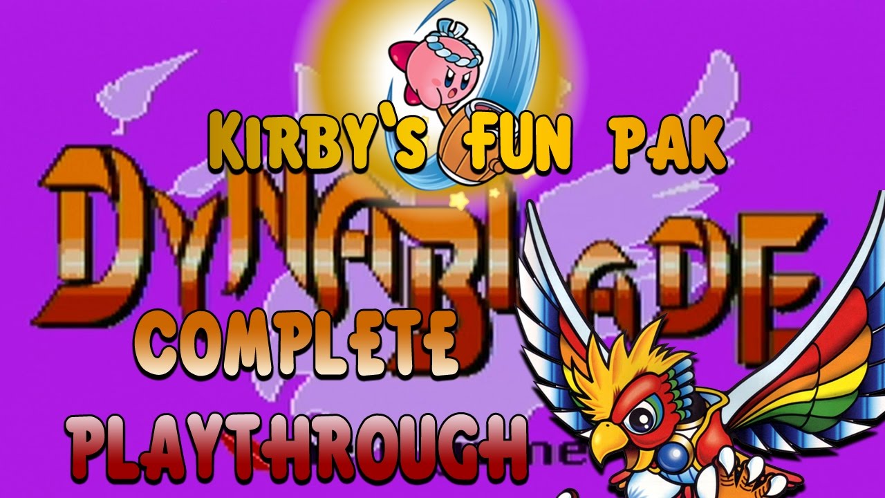 Kirby's Fun Pak Part 2-Dyna Blade - YouTube