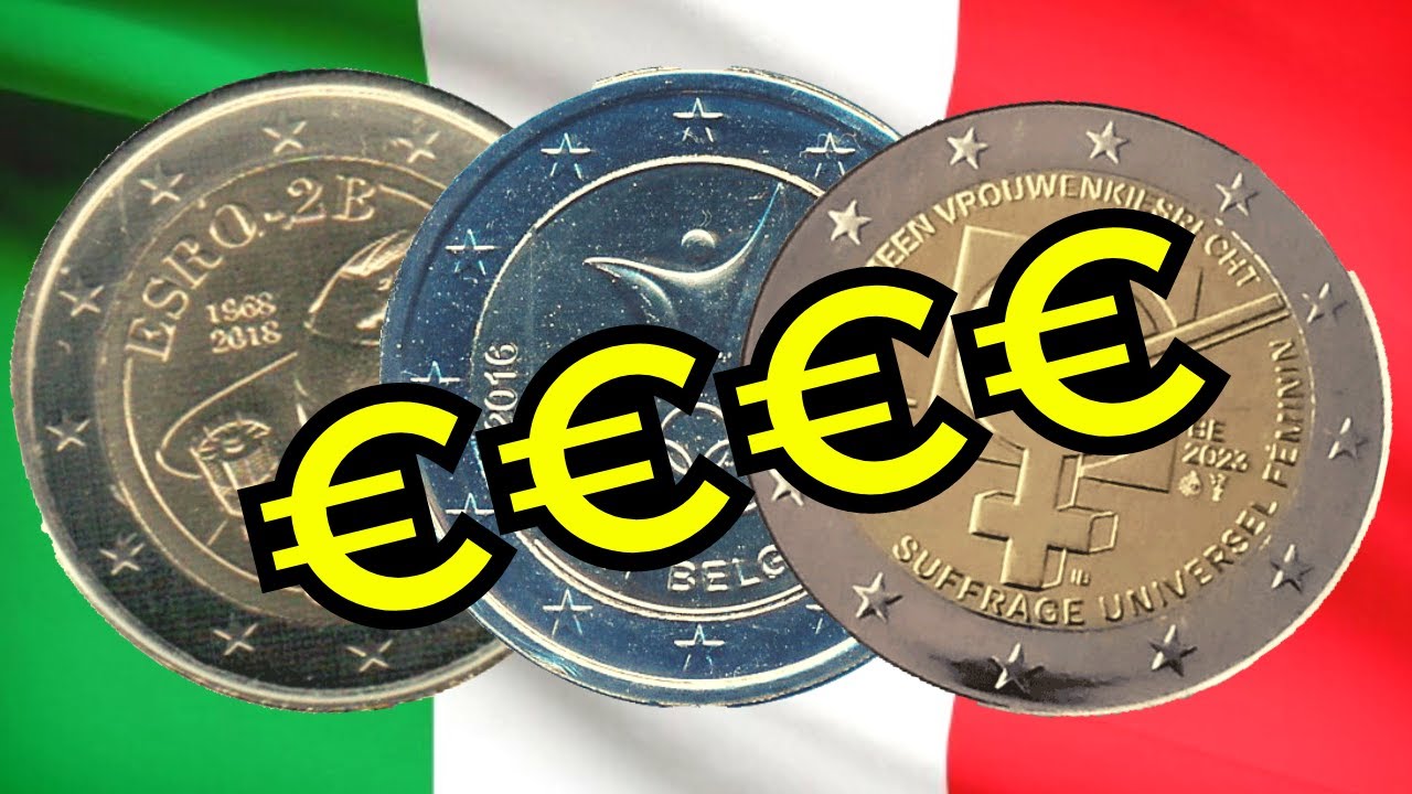 MONETE da 2 EURO rare di VALORE SUPER RICERCATE - BELGIO - YouTube