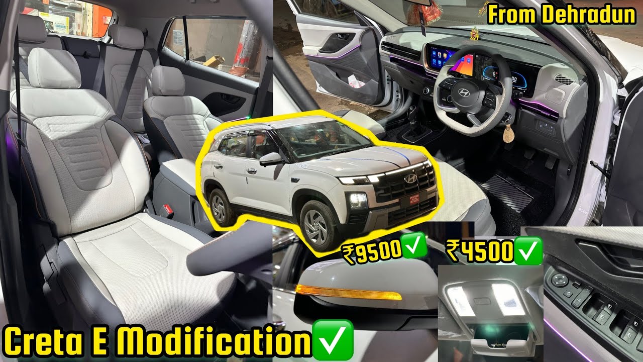 Creta Base Model Modified from Dehradun Creta base to top model ...