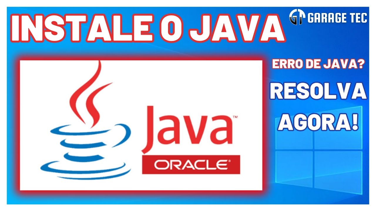 Como Baixar e Instalar o Java no Windows (Passo a Passo Fácil) - YouTube