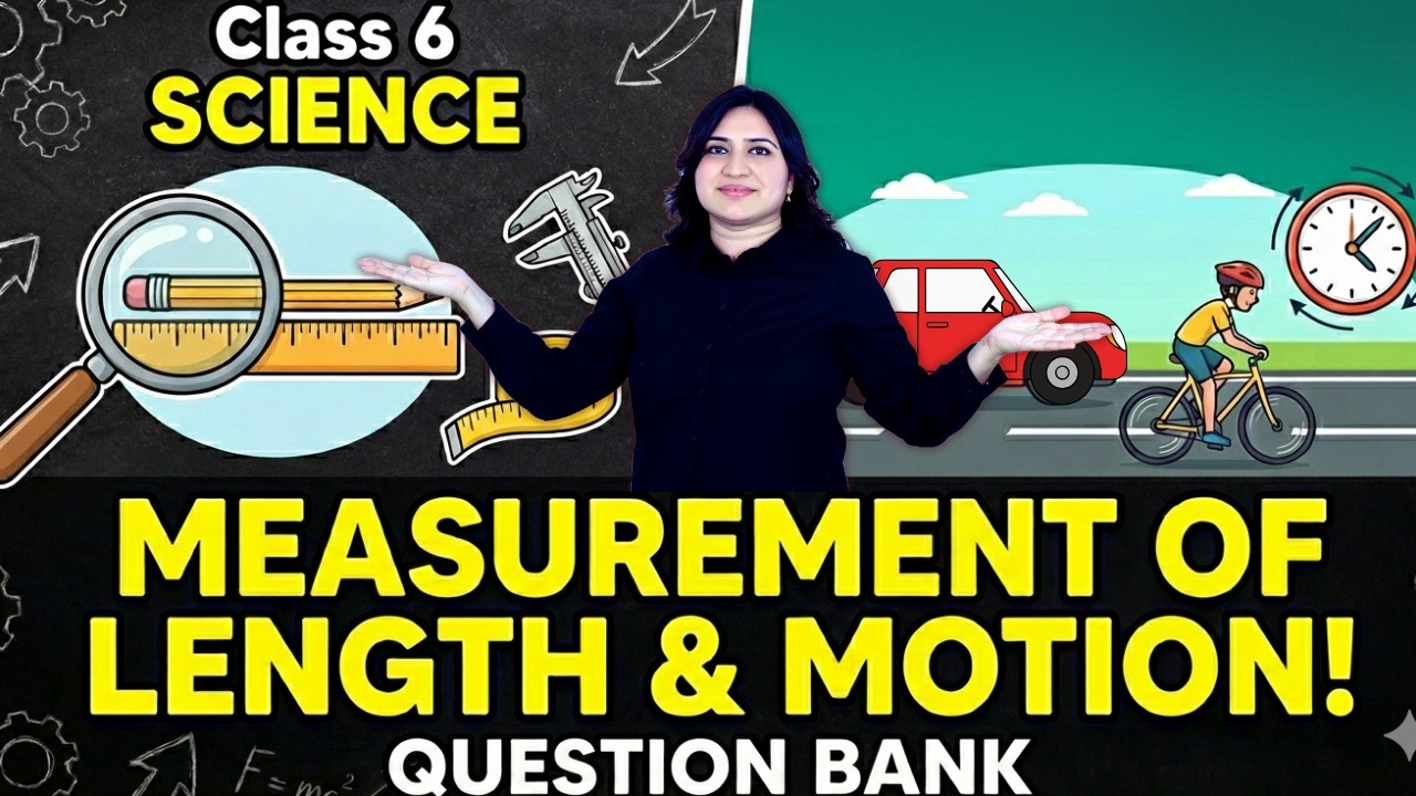Measurement of Length and Motion Class 6: NCERT Ch 5 Explained | MCQs ...