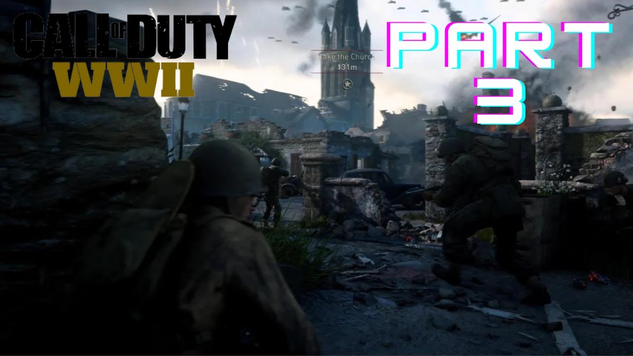Call Of Duty ww2 part 3 Stronghold mission gameplay no commentary - YouTube