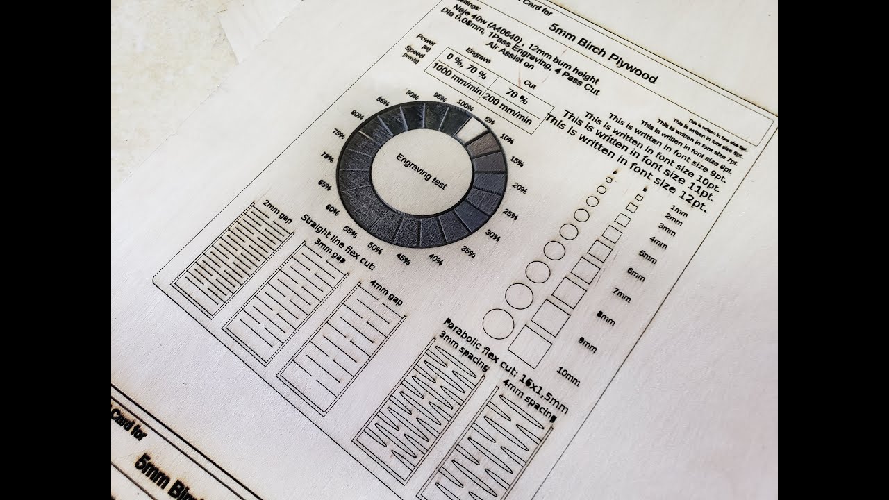 (191) Laser Grayscale Testing #3 - ORTUR Laser Master 2 with the NEJE ...