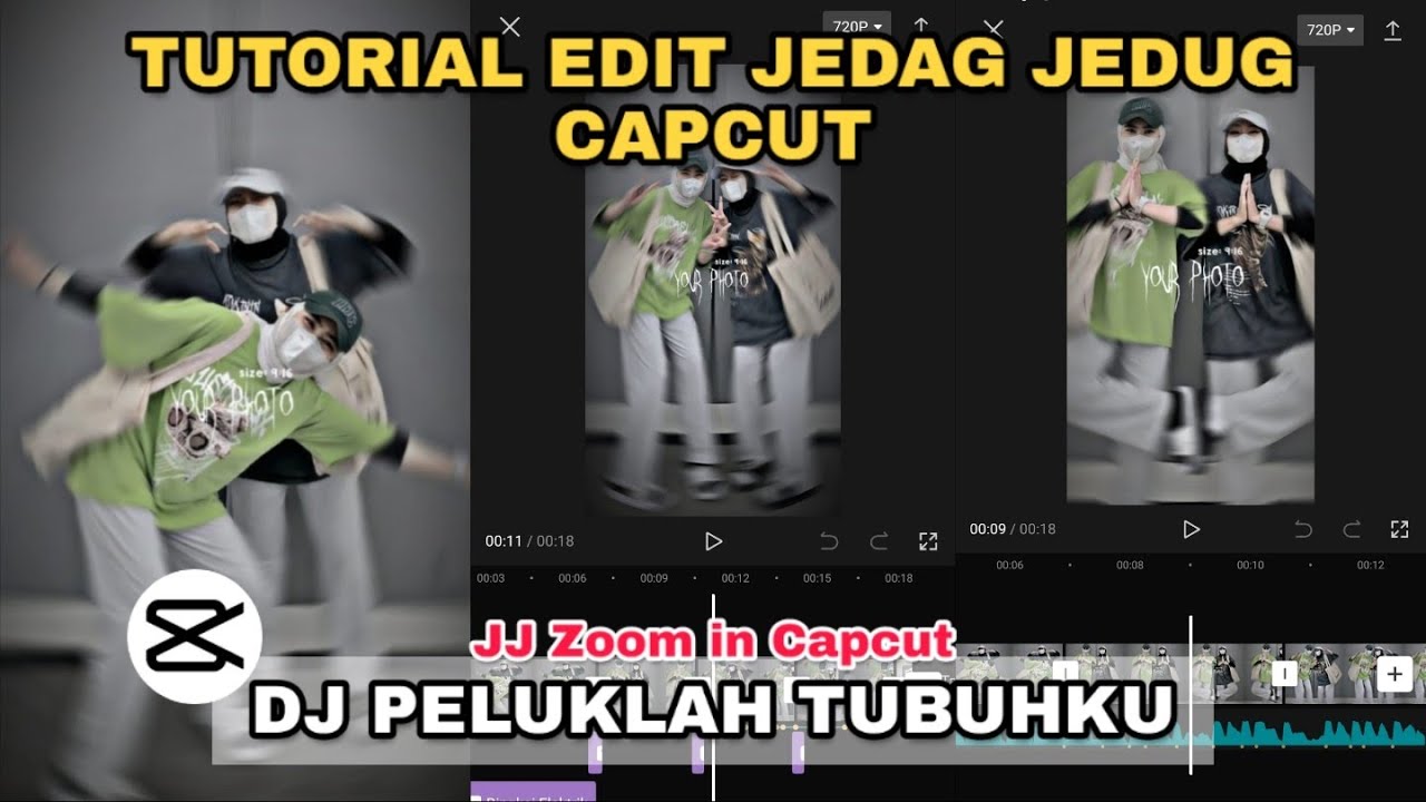 Tutorial Edit Jedag Jedug Capcut DJ PELUKLAH TUBUHKU | JJ Zoom in ...