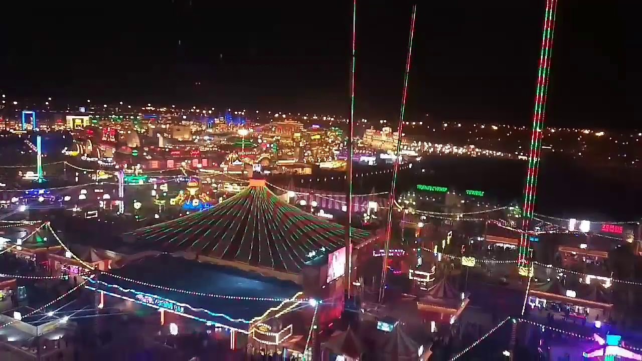 New year 2020 Carnival # Dubai # Global Village # Sky Wheel - YouTube