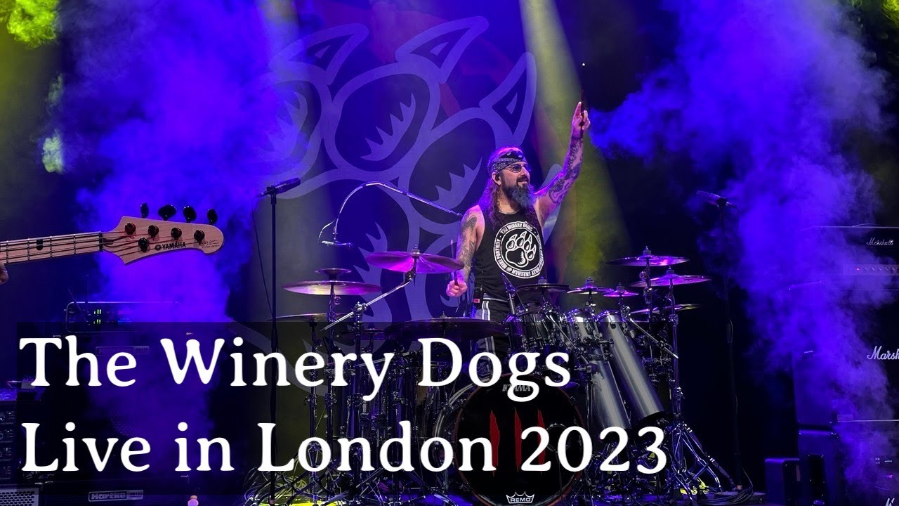 The Winery Dogs - Time Machine | Live in London 2023 - Front Row View ...