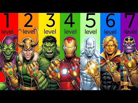 The 7 Levels Of Infinity Gauntlet Wielders