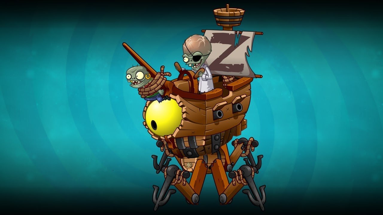 PvZ2 Reflourished - Pirate Seas ZOMBOSS! (Day 25) - YouTube