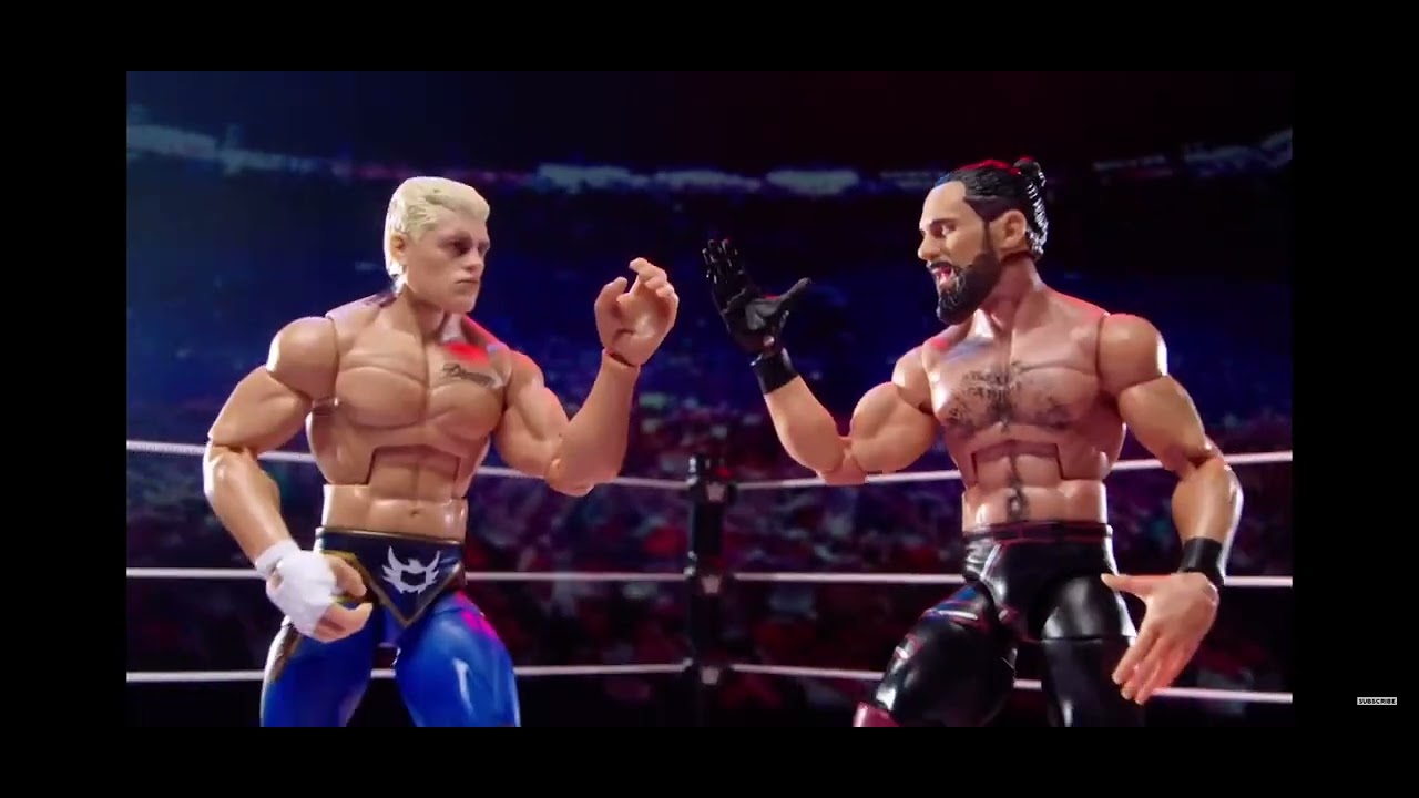 WWE action figures ad, 2023 Mattel Toys - YouTube