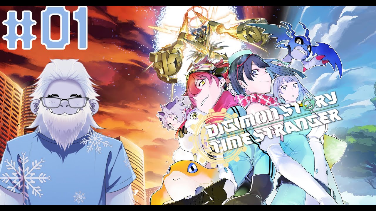 [Digimon Story: Time Stranger] Part 01 - Midnight Release Stream ...